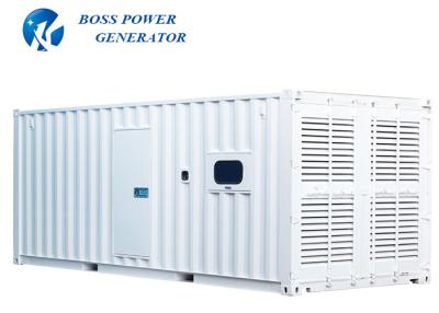 China Containerized  Perkins Diesel Generator 1250 KVA High Performance Closed Circuit Cooling for sale