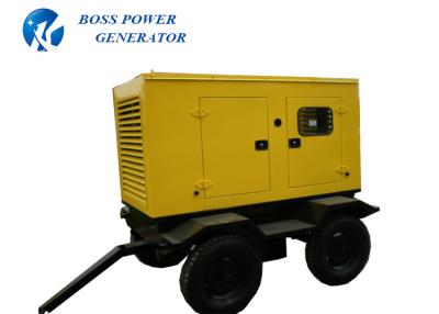 China Silent Yanmar Trailer Generator Set , Mobile Genset Trailer 50KVA Cost Effective for sale