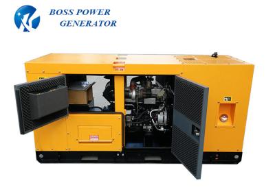China Electric Start Diesel Powered Electric Generator 0.8 Power Factor Emergency Stop for sale