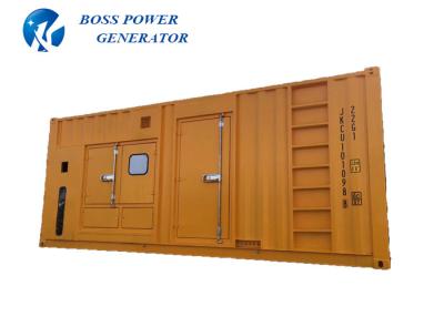 China 900kw Silent Diesel Generator Container Type Power Plant Equipement With Raincap for sale