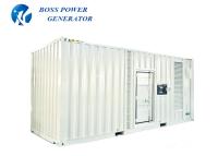 China Heavy Duty Running 1000kva Containerized Soundproof Cummins Diesel Generator for sale