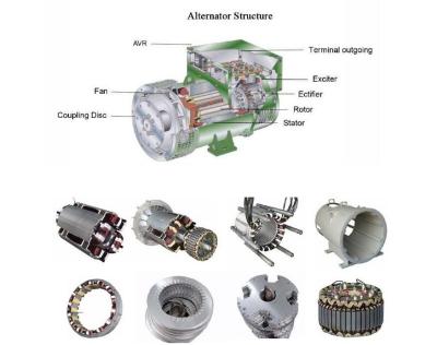 China Durable Brushless Ac Generator SAE Standard Stamford Technology Type Sychronous for sale