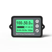 China TK15 1.5 Inch Shunt Based Battery Monitor 8-120V 0-500A For LFP Lead Acid Sodium Ion Battery for sale