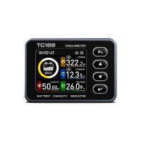 China TC169 1.69 Inch Battery Monitor With Shunt Color Screen 8-90V 0-150A Smart Battery Monitor for sale