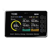 China TC30 3.0 Inch Smart Battery Monitor High Resolution Touchscreen With BT/WiFi for sale