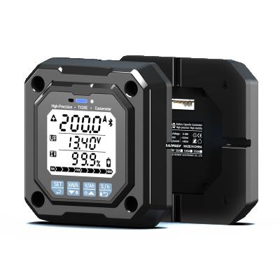 China TX20 Battery Monitor With Shunt Auto Brightness Low Power 8-80V 0-500A Bluetooth Battery Monitor for sale