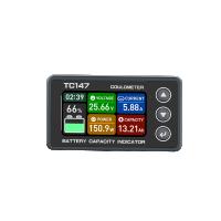 China TC147 1.47 Inch Battery Pack Monitor Display Color Screen 8-80V 0-150A Smart Battery Monitor for sale