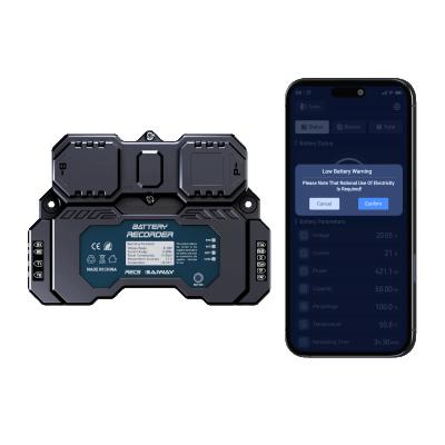 China RECS Golf Cart Battery Monitoring Module Bluetooth WiFi 4G RS485 With Attached App for sale