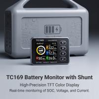 China Compact Color Screen Lithium Battery SOC Monitor TC169 with Multi-Parameter Display for sale