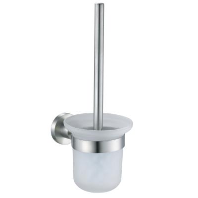 China Polished  Finisher  Sus304 Bathroom Toilet Cleaning Brush And Holder for sale