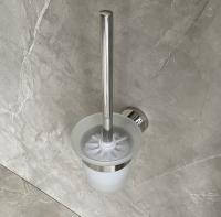 China Polished  Finisher  Sus304 Bathroom Toilet Cleaning Brush And Holder for sale