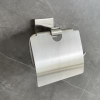 China Solid Bathroom Hardware Set Modern Tissue Toilet Roll Holder for sale