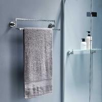 China 630mm Double Bathroom Towel Bars Satin Polished Nickel Hand Towel Bar for sale