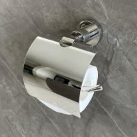 China ODM Brushed Steel Toilet Roll Holder Wall Mounted Waterproof Stainless Steel Tissue Dispenser for sale