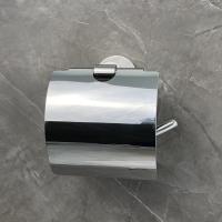 China ODM Brushed Steel Toilet Roll Holder Wall Mounted Waterproof Stainless Steel Tissue Dispenser for sale