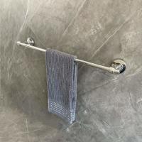 China Polished Finihshing Bathroom Towel Bars 600Mm Single Towel Holder Hanger Wall Mounted for sale