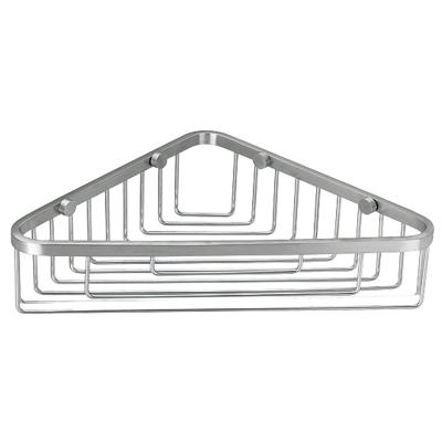 China Kitchen Bathroom Wall Mounted Storage Racks Bath Storage Basket Corner Shower Caddy for sale