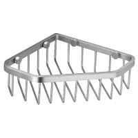 China Polished Satin Bathroom Shower Organiser 304 Stainless Steel Bathroom Corner Caddy for sale