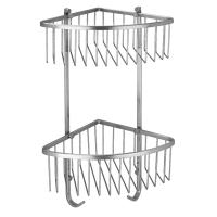 China Kitchen Two Tier Corner Basket Rust Resistant  Stainless Steel 304 for sale