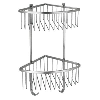 China Kitchen Two Tier Corner Basket Rust Resistant  Stainless Steel 304 for sale