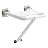 China Elderly Disabled Toilet Shower Seat Bathroom Fittings Foldable Safe Anti Bacteria for sale