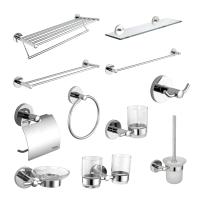China Round ODM Bathroom Hardware Sets Sanitary Wall Mounted for sale