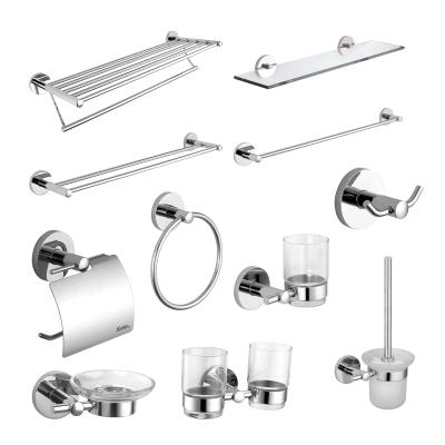 China Round ODM Bathroom Hardware Sets Sanitary Wall Mounted for sale