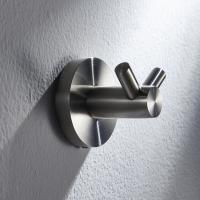 China Wall Mounted Towel Robe Hook Bathroom Metal SUS304 Shelf for sale