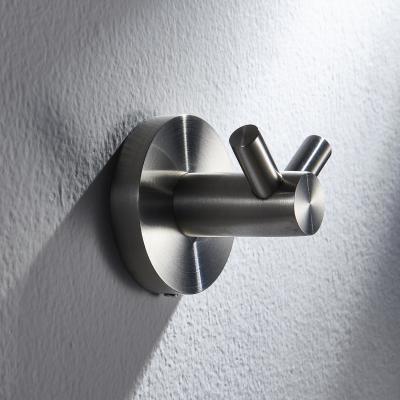 China Wall Mounted Towel Robe Hook Bathroom Metal SUS304 Shelf for sale