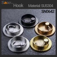 China SS Towel Over The Bathroom Robe Hooks Waterproof Anti Corrosion for sale