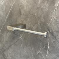 China 6.6 Inches Length Wall Mount Toilet Paper Roll Holder Satin Finished Anti Rust for sale
