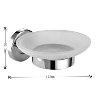 China SS304 Wall Hanging Soap Dish Bathroom Accessories Kitchen Shower Room for sale