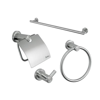 China 4 Piece Stainless Steel Bathroom Hardware Sets Luxury Rust - Proof for sale