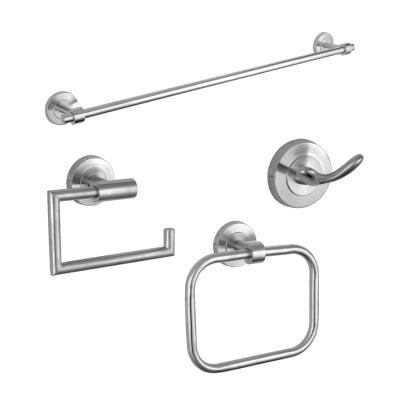 China OEM Four Pieces Bathroom Hardware Sets Washroom Fittings For Hotel for sale