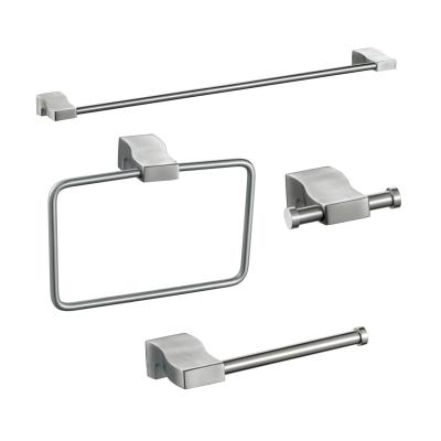 China Brushed 586mm Towel Bar Toilet Paper Holder Bathroom Accessories for sale