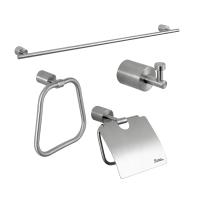 China Sanitary Bathroom Hardware Sets 4 Piece Modern Bathroom Accessory Sets for sale