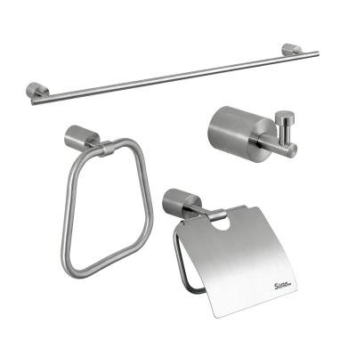 China Sanitary Bathroom Hardware Sets 4 Piece Modern Bathroom Accessory Sets for sale