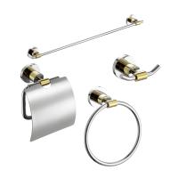 China Sanitary Ware Wall Mounted Bathroom Hardware Sets Restroom Accessories Stainless Steel 304 for sale