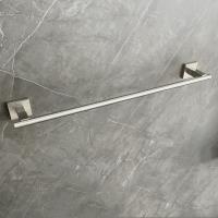 China 60cm Length Stainless Steel Screws Wall Mounted Holder Towel Rail Prevent Corrosion for sale