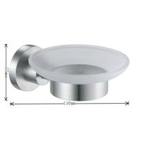 China Bathroom Soap Dish Accessories Metal Rack Simple And Elegant for sale