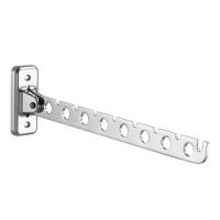 China Creative Foldable Bath Towel Hooks Strip Coat Rack Wall Mounted Hanger Bathroom Hotel for sale
