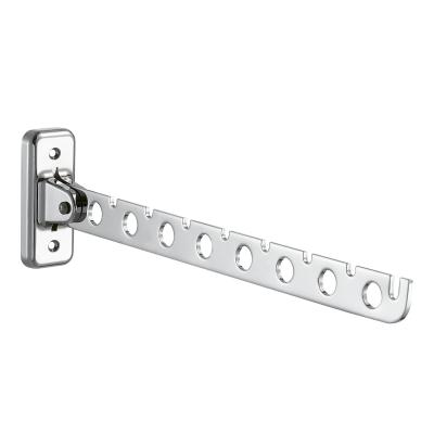 China Creative Foldable Bath Towel Hooks Strip Coat Rack Wall Mounted Hanger Bathroom Hotel for sale