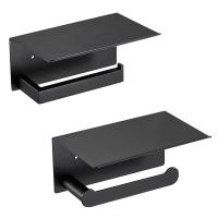 China Waterproof Smarthome Toilet Paper Holder Mobile Phone Storage Shelf for sale