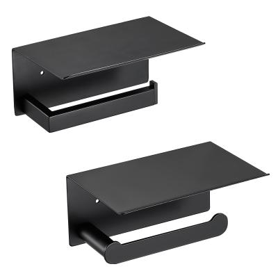 China Waterproof Smarthome Toilet Paper Holder Mobile Phone Storage Shelf for sale