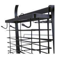 China Multi Purpose Kitchen Storage Shelves Spice Rack Organizer For Countertop Two Tier for sale