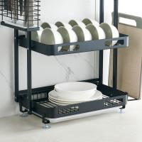 China Multi Layer Kitchen Storage Organizer Household Products Dish for sale