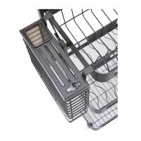China 33CM Dish Drying Rack Stainless Steel 201 Drainboard Utensil Holder For Plates Bowls Kitchen for sale