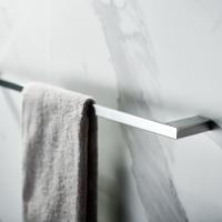 China 62.5cm Stainless Steel Bathroom Hardware Modern Towel Rail Polished for sale