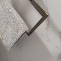 China Modern Polished Sus304 Bathroom Hand Towel Ring Lavatory Towel Holder for sale
