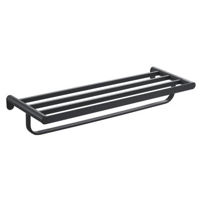 China Solid 304 Stainless Steel Towel Rack Holder Towel Rail Bar Metal for sale